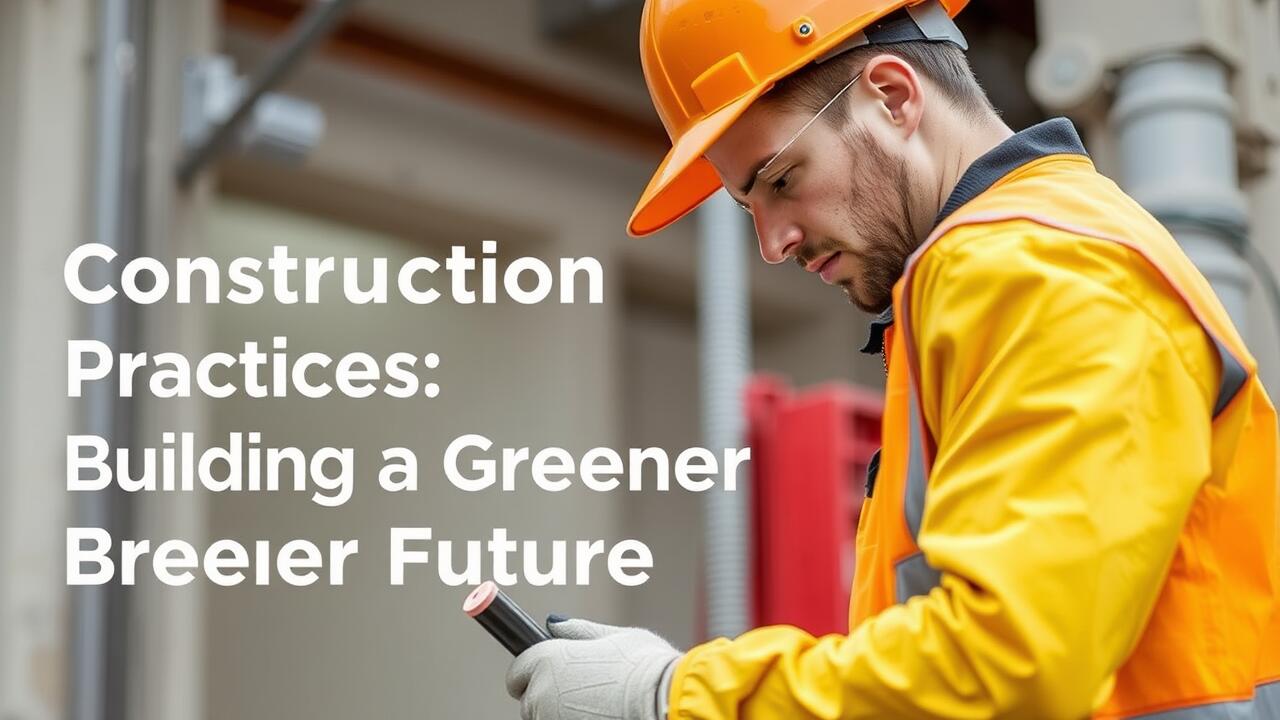 Sustainable Construction Practices | Building a Greener Future