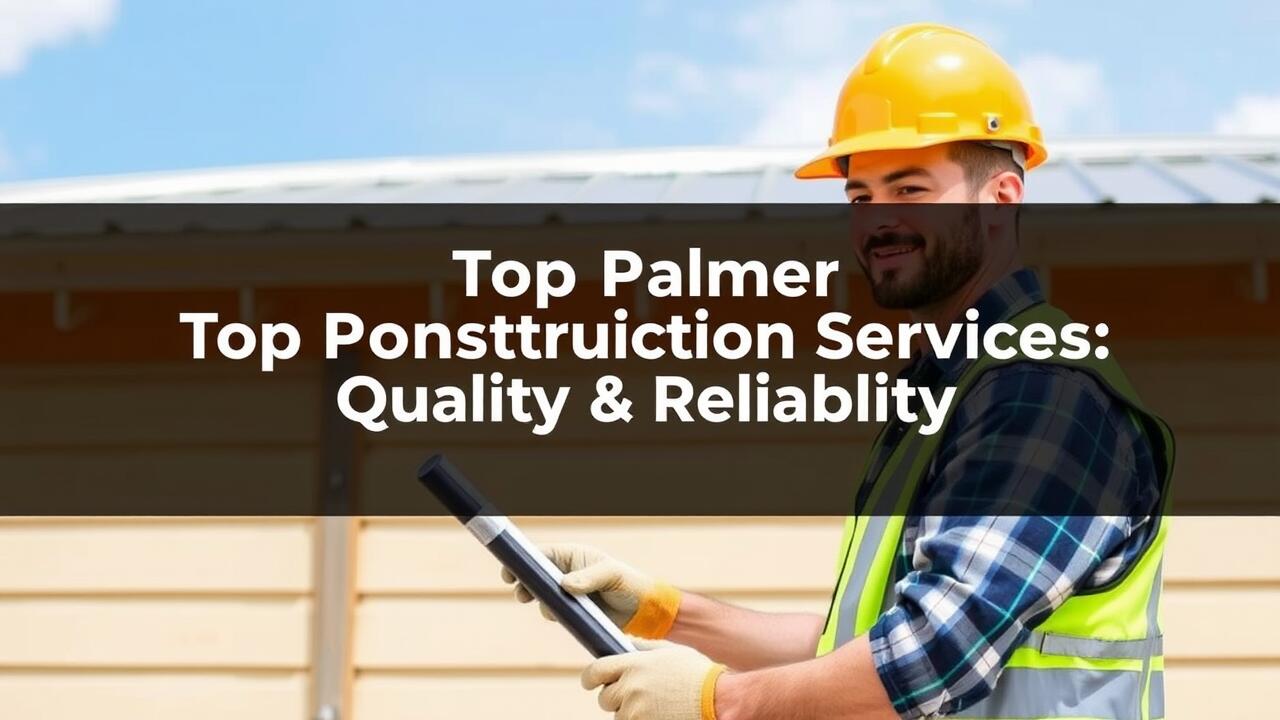 Top Palmer Construction Services | Quality & Reliability